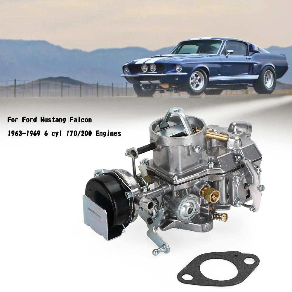 Autolite 1100 Carburetor For Ford Mustang Falcon 1963-1969 6 cyl 170/ ...