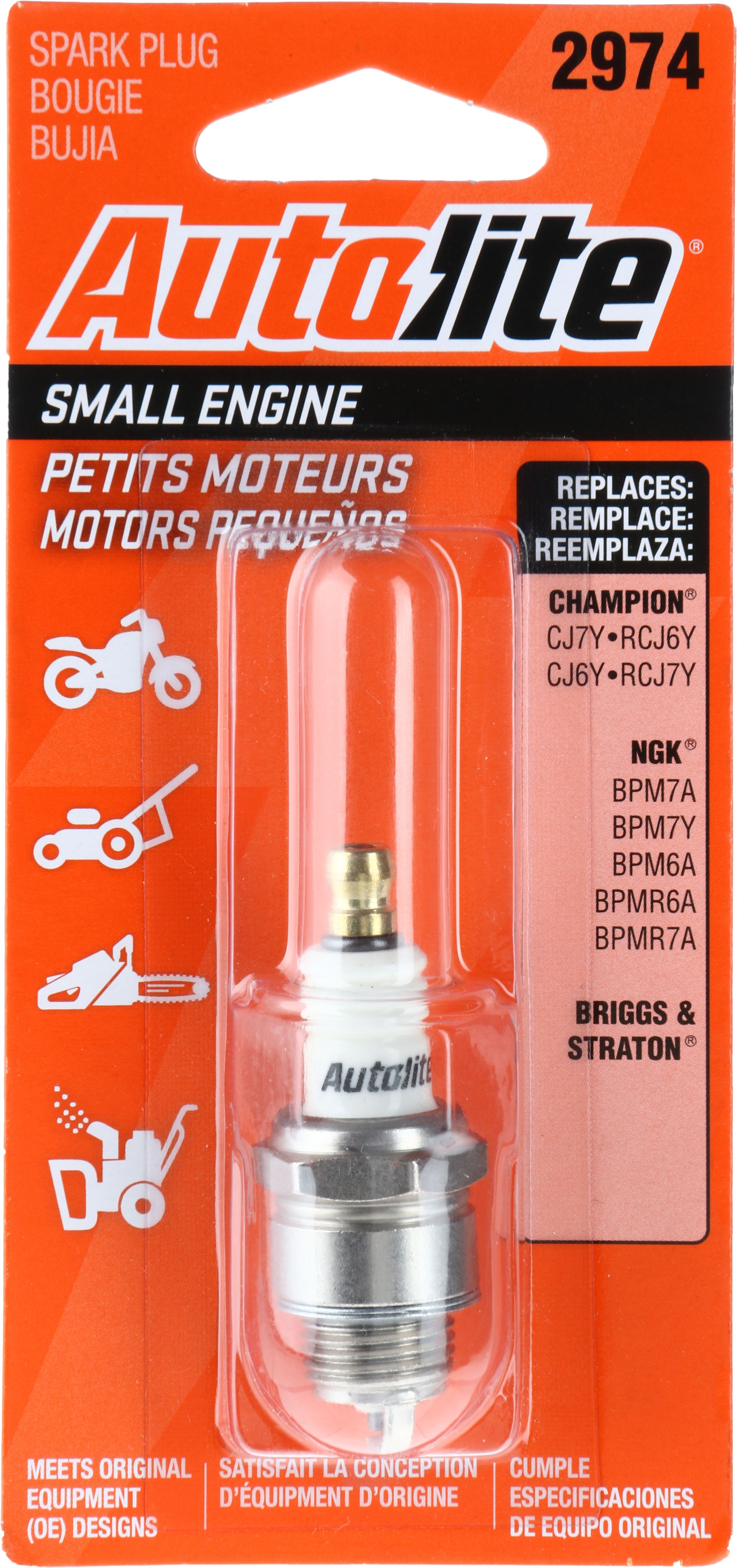 Autolite XST458 Xtreme Start Iridium Lawn and Garden Spark Plug ...