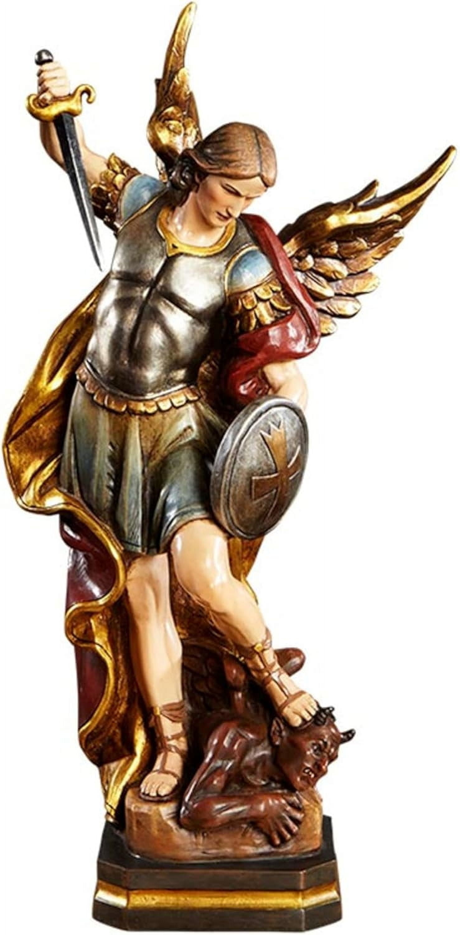 Avalon Gallery Milano Collection Religious Statue, 14" H, Saint Michael ...