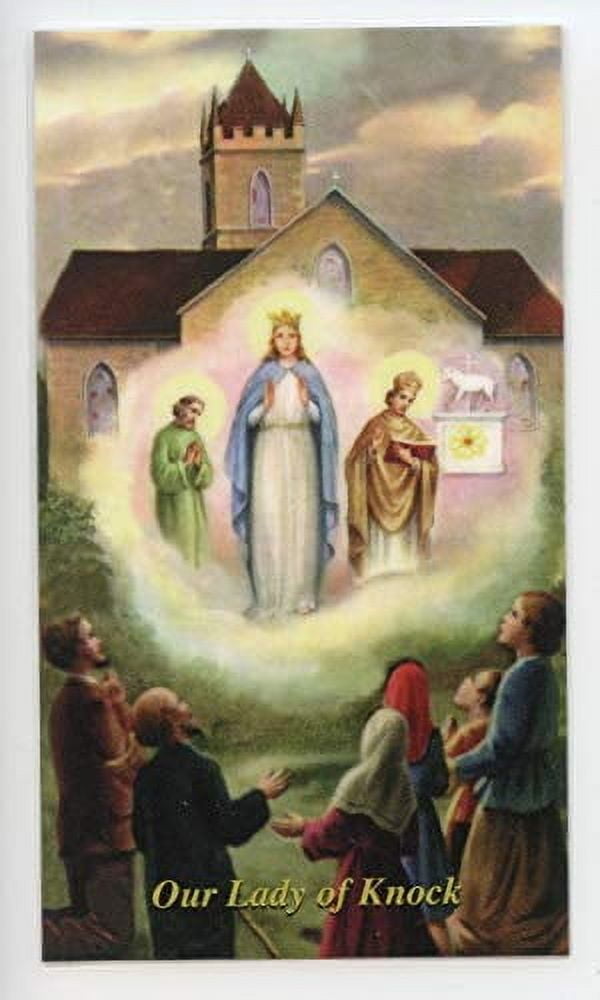 Autom co Prayer to Our Lady of Knock holy card - laminated - Pack of 25 ...