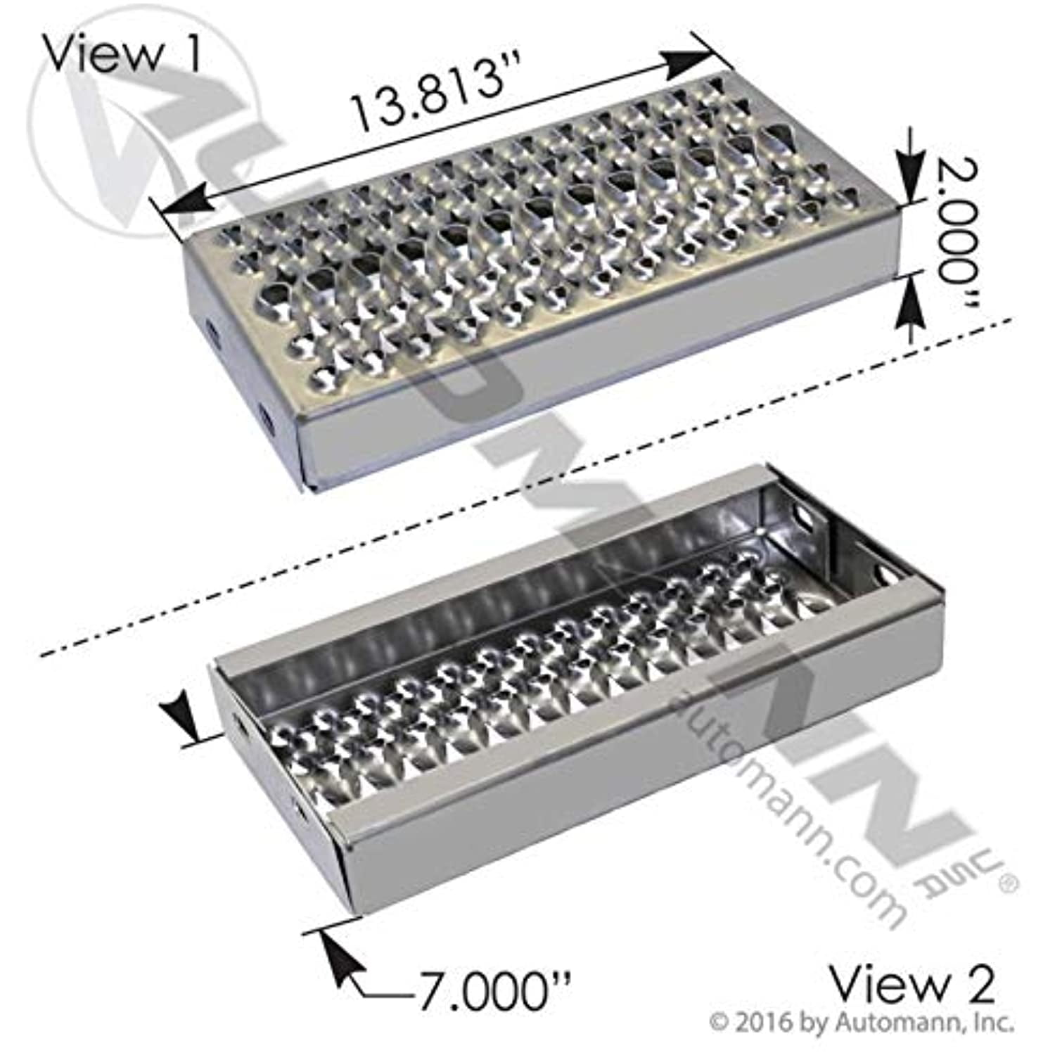 Automann Fuel Step 350MM Peterbilt M75635 - Walmart.com