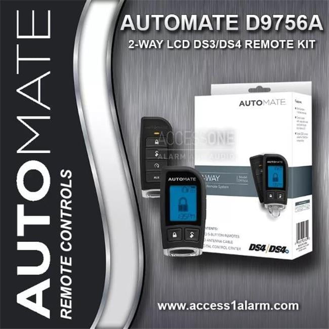 Automate D9756A 5 Button 2 Way RF Kit for DS3 DS3P DS4 DS4P - Walmart.com