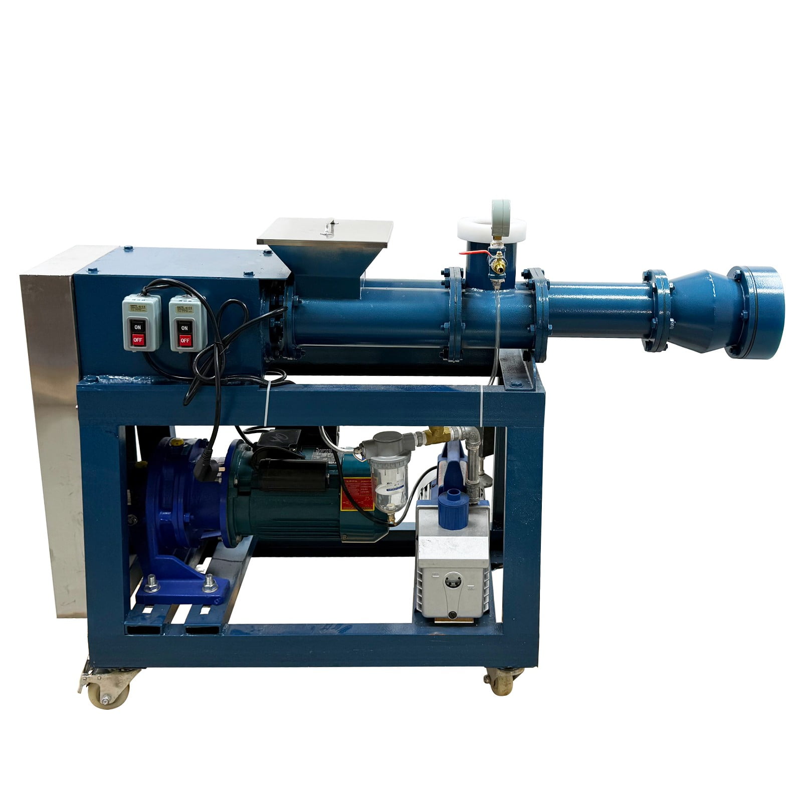 Automated Ceramic Clay Vacuum Extruder Pottery Pug Mill Mixer Machine ...