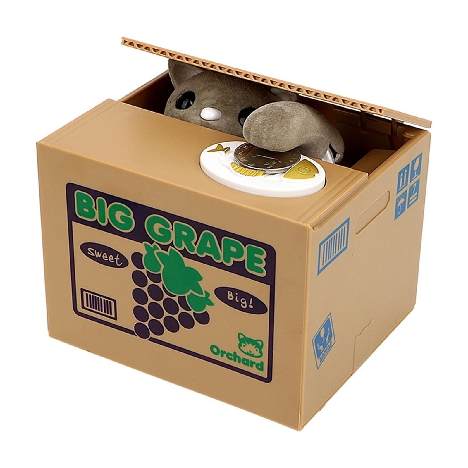 Automated Panda Cat/Dog Steal Coin Bank Money Saving Box Electronic ...