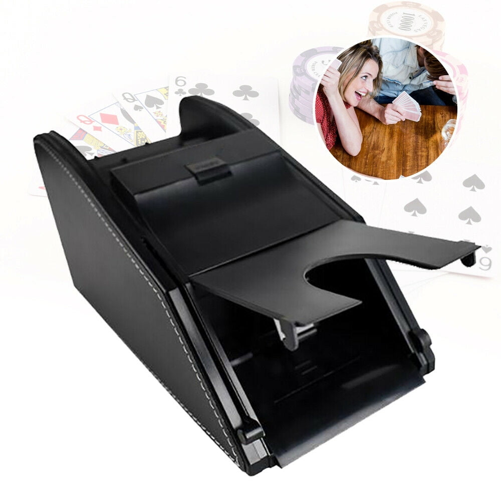 Automatic 1-2 Decks Card Shuffler Dealing Shoe Poker Card Shuffling Machine USA - Walmart.com