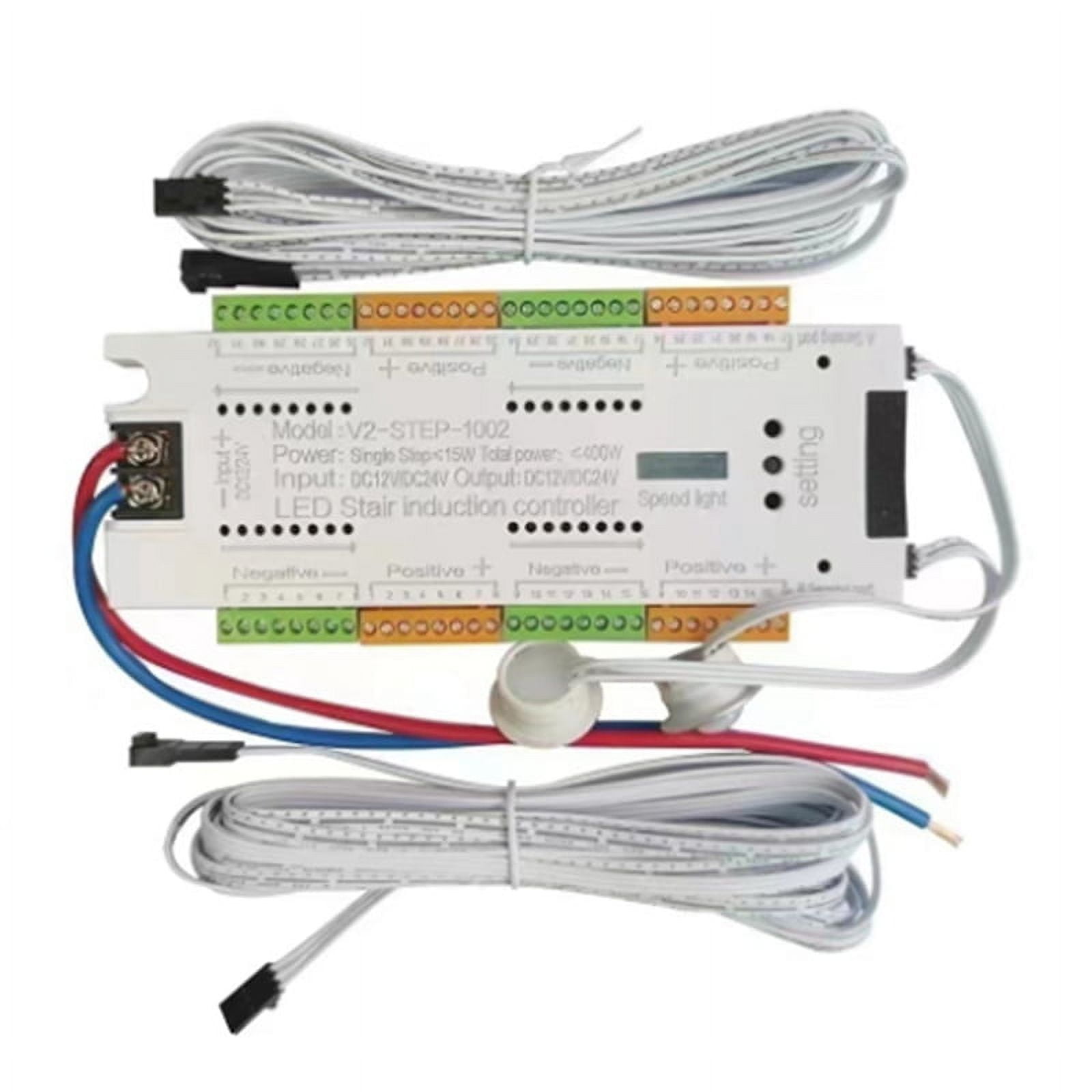 Automatic 32 Channels Stairway Lighting LED Motion Sensor Stair Light ...