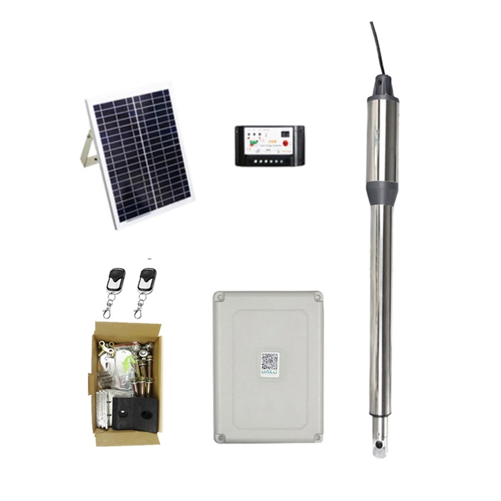 Automatic (660lb) Single Swing Automatic Gate Opener Kit Suitable For ...