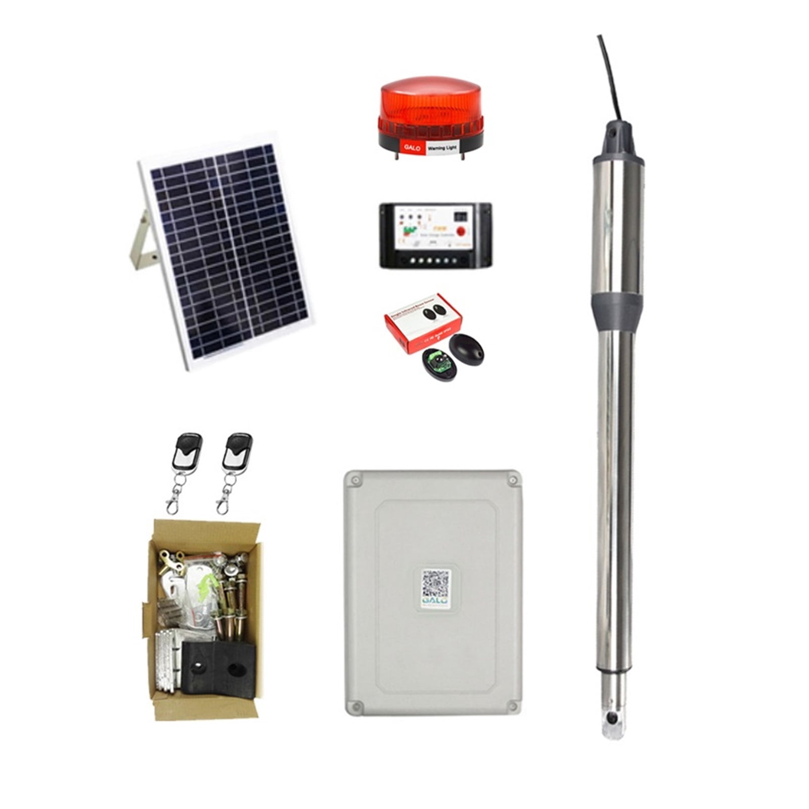 Automatic (660lb) Single Swing Automatic Gate Opener Kit Suitable For ...