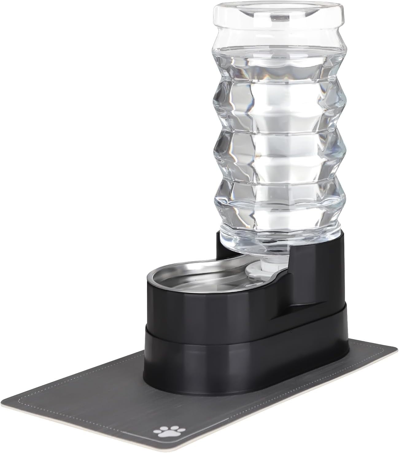 Automatic 7L Pet Waterer,Gravity Stainless Steel Water Dispenser, 100% ...