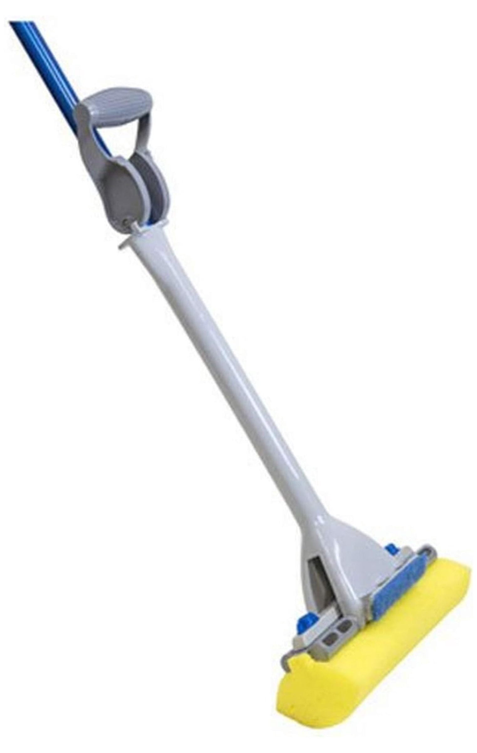 Automatic 9-Inch Head Mop with Hand Squeeze Feature, 54 Inch Length ...