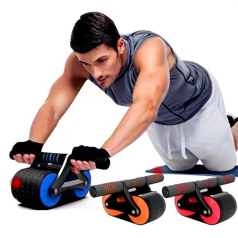 Ab Roller Wheel W/ Knee Pad, Durable and Non-Slip Abs & Core Exercise ...