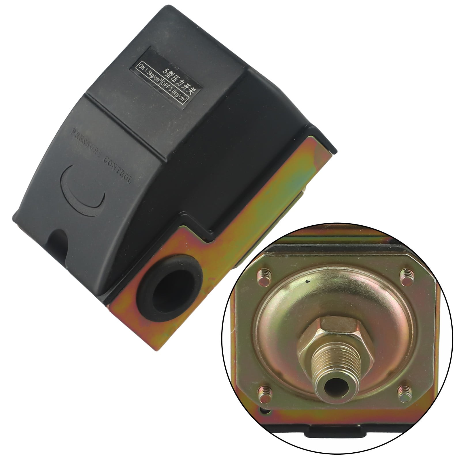 Automatic Adjustable Water Pressure Switch Pressure Controller 1/4" 1.4 ...