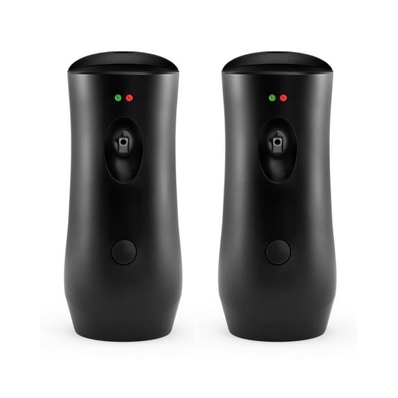 Automatic Air Freshener Spray Dispenser (2-Pack) Black Wall Mounted or ...