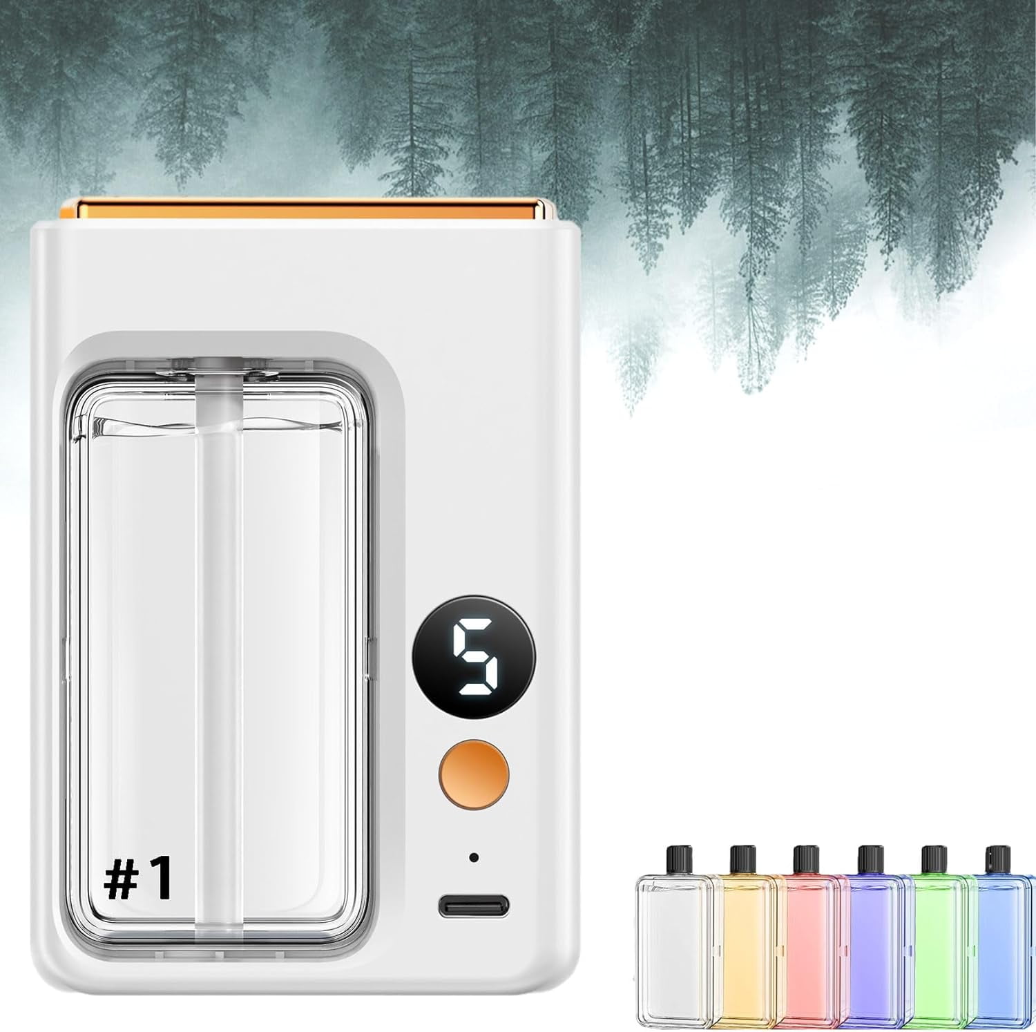 Automatic Aromatherapy Diffuser, Essential Oil Diffuser, Intelligent ...