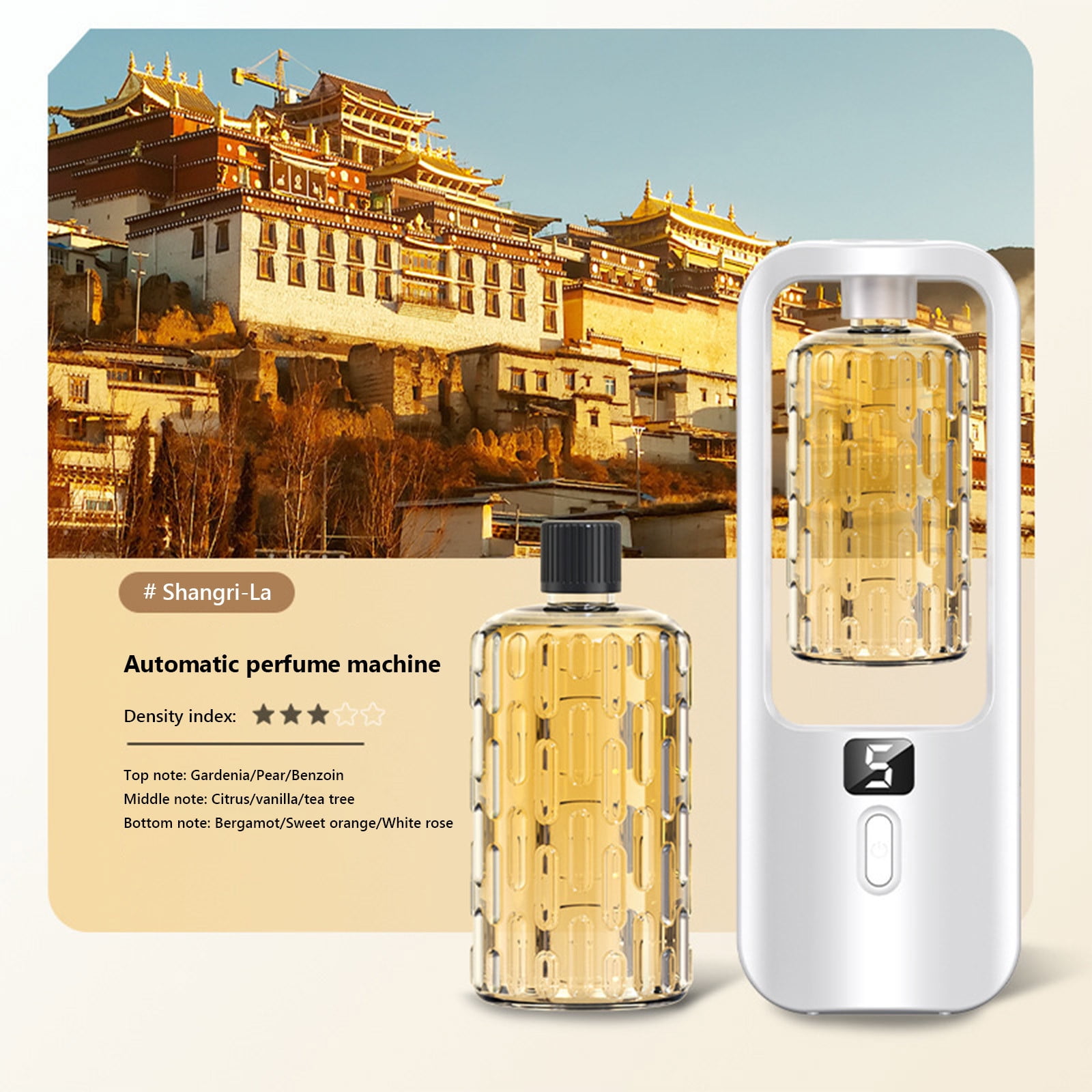 Automatic Aromatherapy Diffuser with Timer, 50ml Oil Humidifier for ...