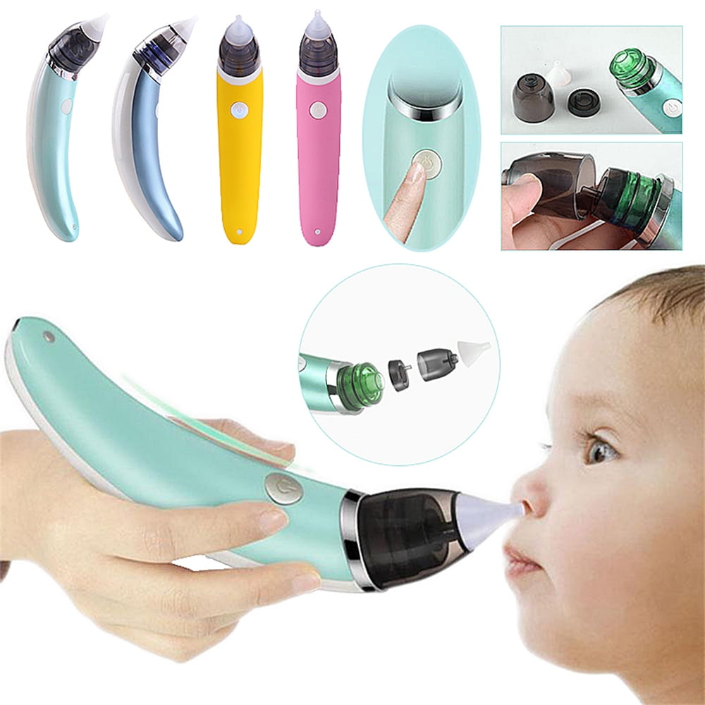 Automatic Baby Nasal Aspirator, Electric Baby Nose Cleaner, Nasal Mucus ...