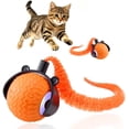 Automatic Ball - Interactive Rolling Ball for Indoor Cats, 3 Modes ...