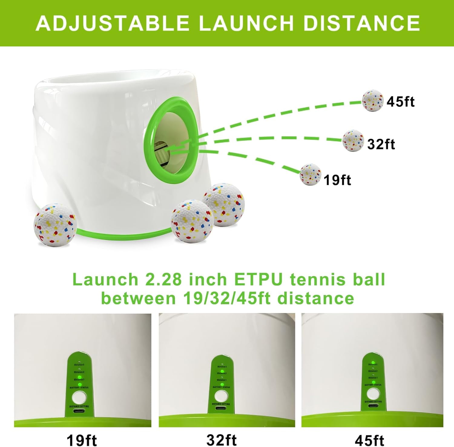 Automatic Ball Launcher for Dogs with 6 Balls - Walmart.com