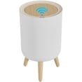 Automatic Bathroom Small Trash Can with Lid, 2.38 Gal Motion Sensor ...