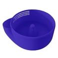 Automatic Berry Wash Bowl with Drain, Self Spinning Fruit and Vegetable ...