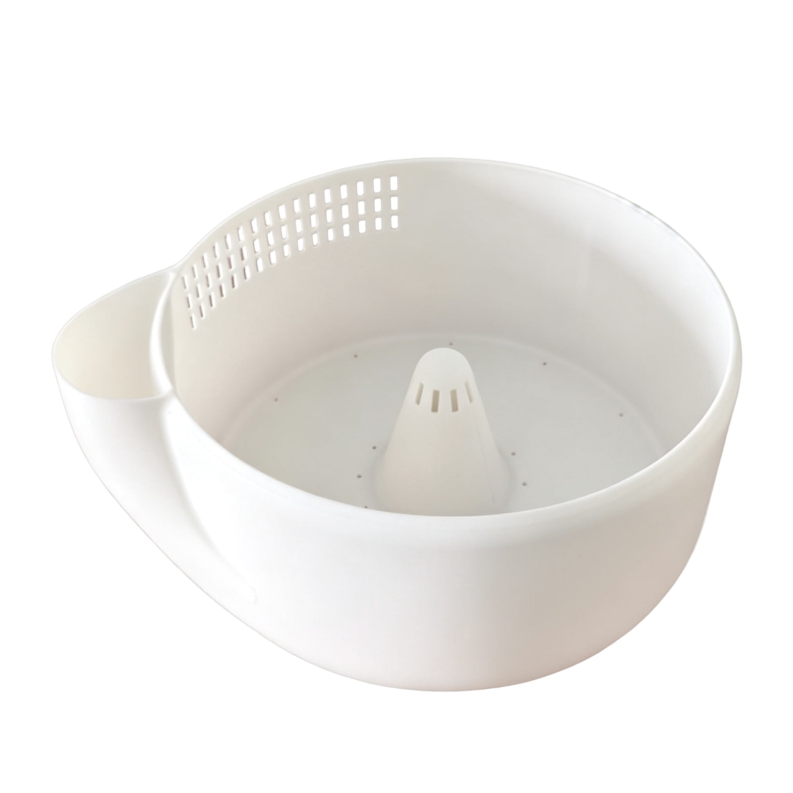 Automatic Berry Wash Bowl with Drain, Self Spinning Fruit and Vegetable ...