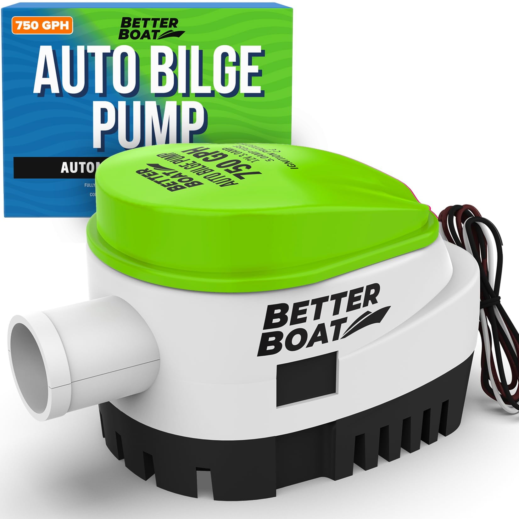 Automatic Bilge Pumps for Boats Auto Bilge Pump 750 GPH Boat Bilge Pump ...