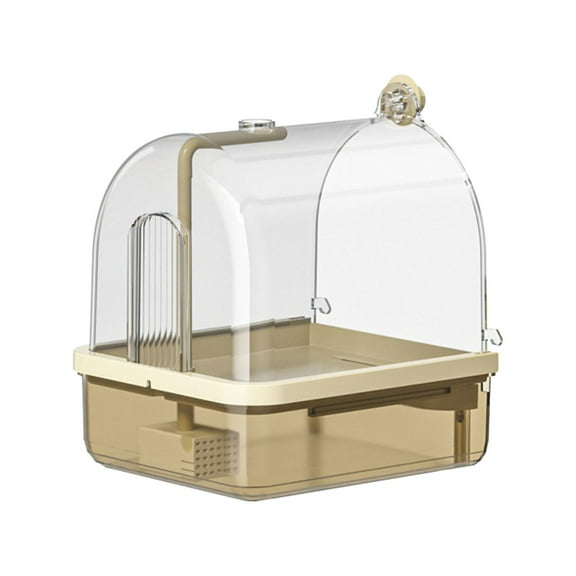 BAOPAI Automatic Circulation System Bird Bath Tub with External Sun ...