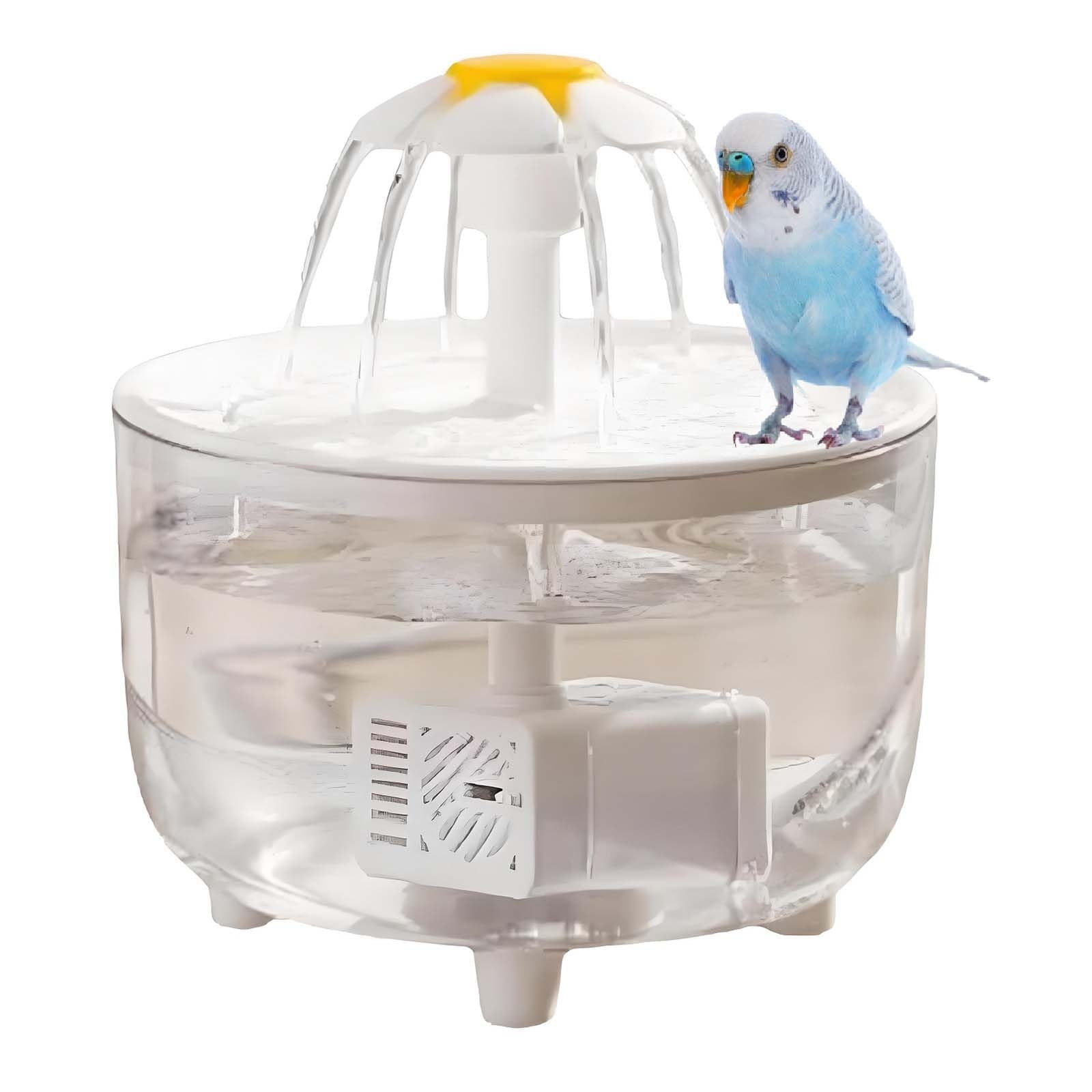 Automatic Bird Bath Indoor Parrot Shower Bathtub With Recirculating ...