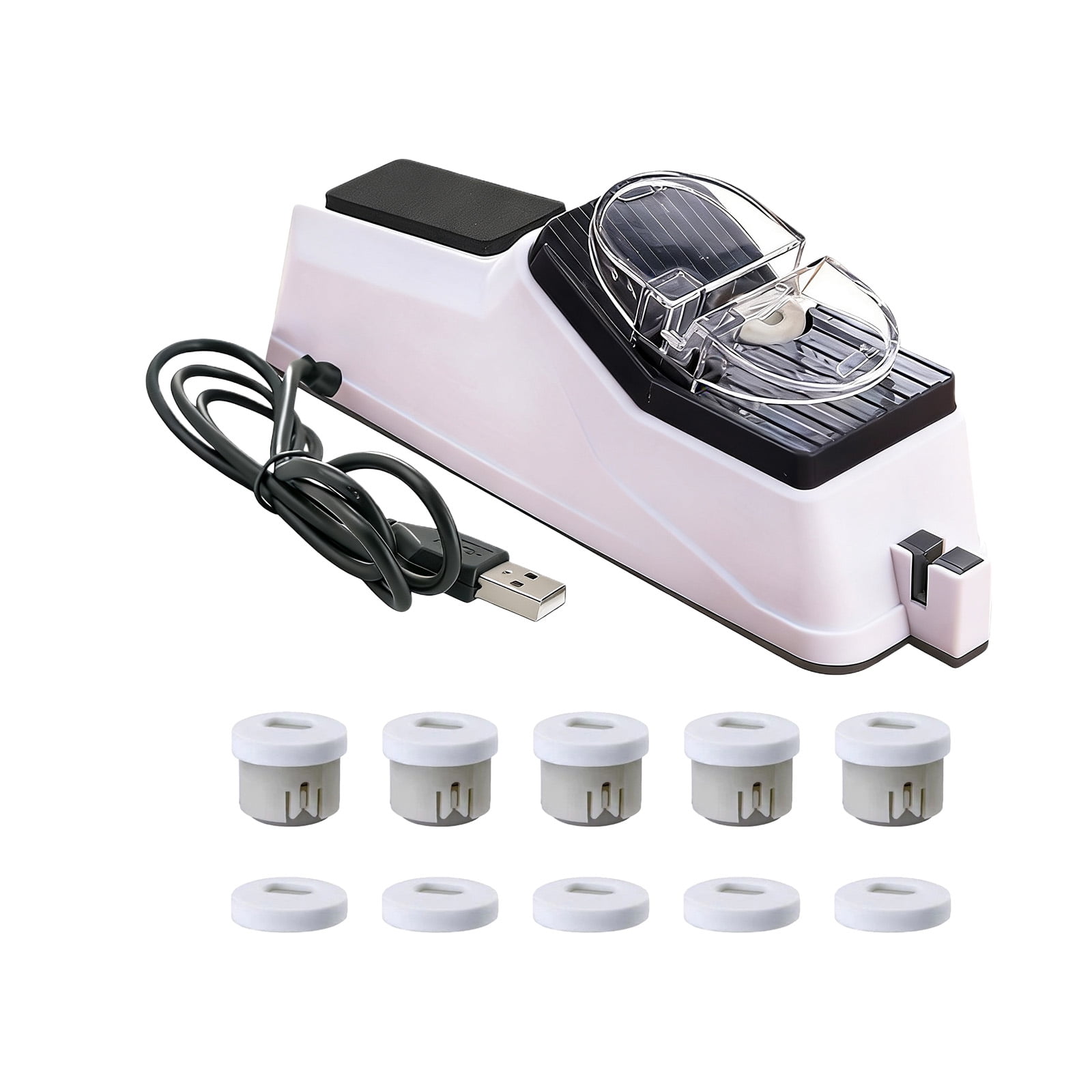 Automatic Blade Sharpener USB Electric Double Sided Scissors Sharpening ...