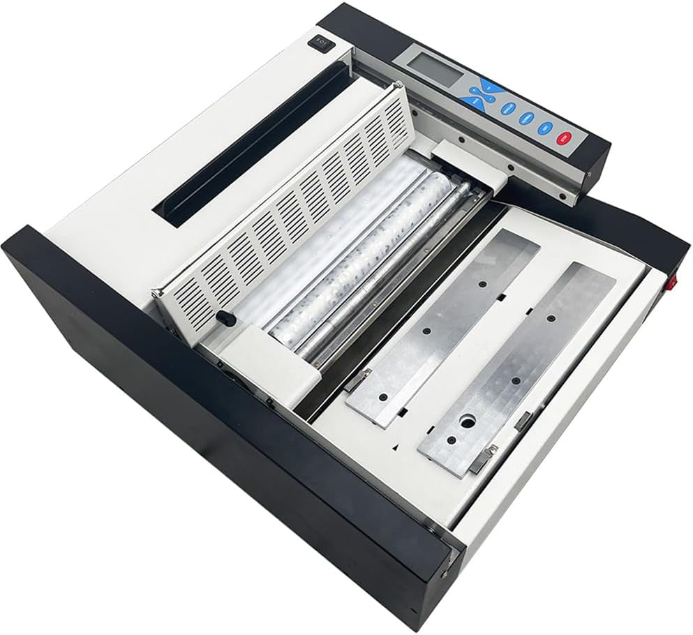 Automatic Book Binding Machine Glue Binder A3 Hot Melt Glue Book Binder with LCD Screen ...