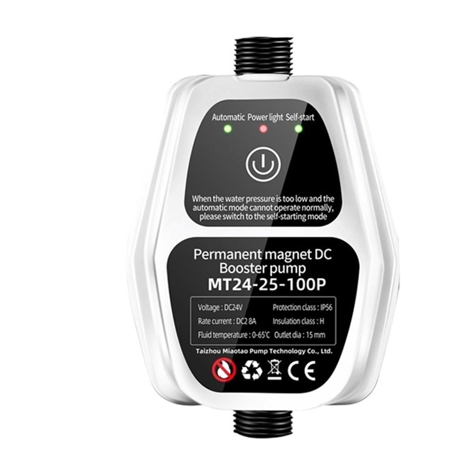 Automatic Booster Pump Tap Water Pipeline Booster Water Heater Shower ...