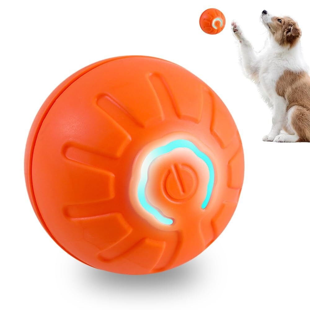 Automatic Bouncing Ball Toy for Dog, 2025 New 360° Rolling Ball Toy ...