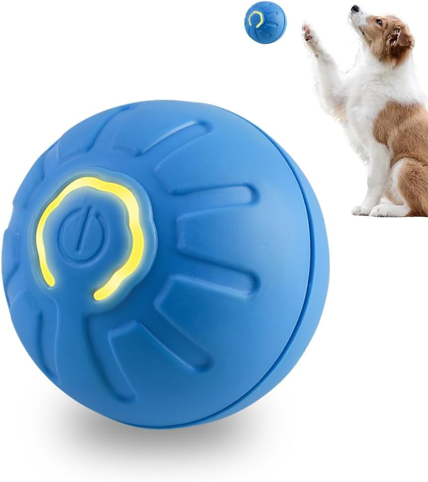 Automatic Bouncing Ball Toy for Dog, 2025 New 360° Rolling Ball Toy ...