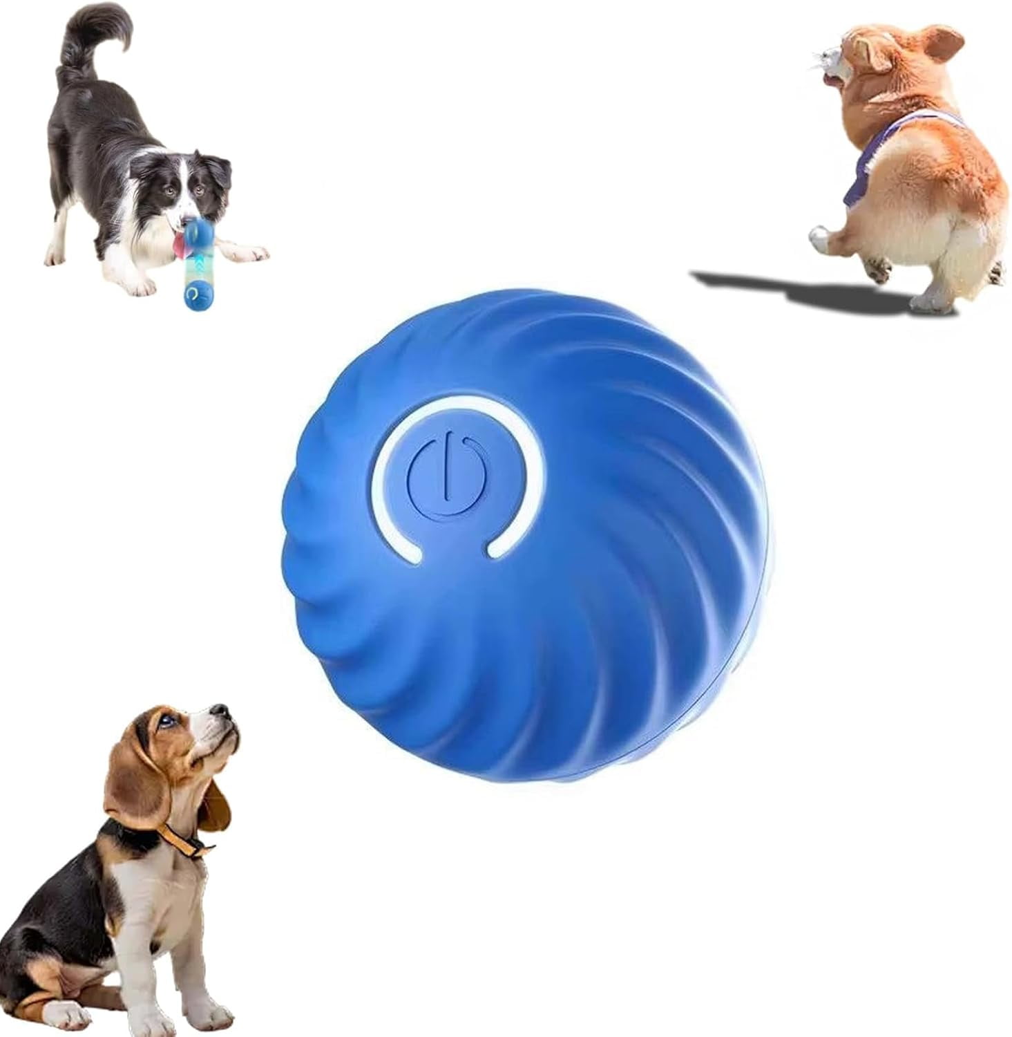 Automatic Bouncing Ball for Dog, Smart Jumping Ball for Dogs, Moving ...