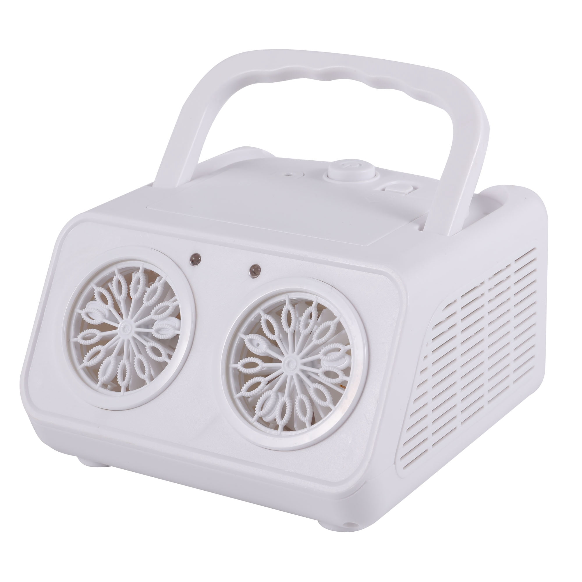 Automatic Bubble Machine, Bubble Blower with 2 Fans, Portable Bubble ...