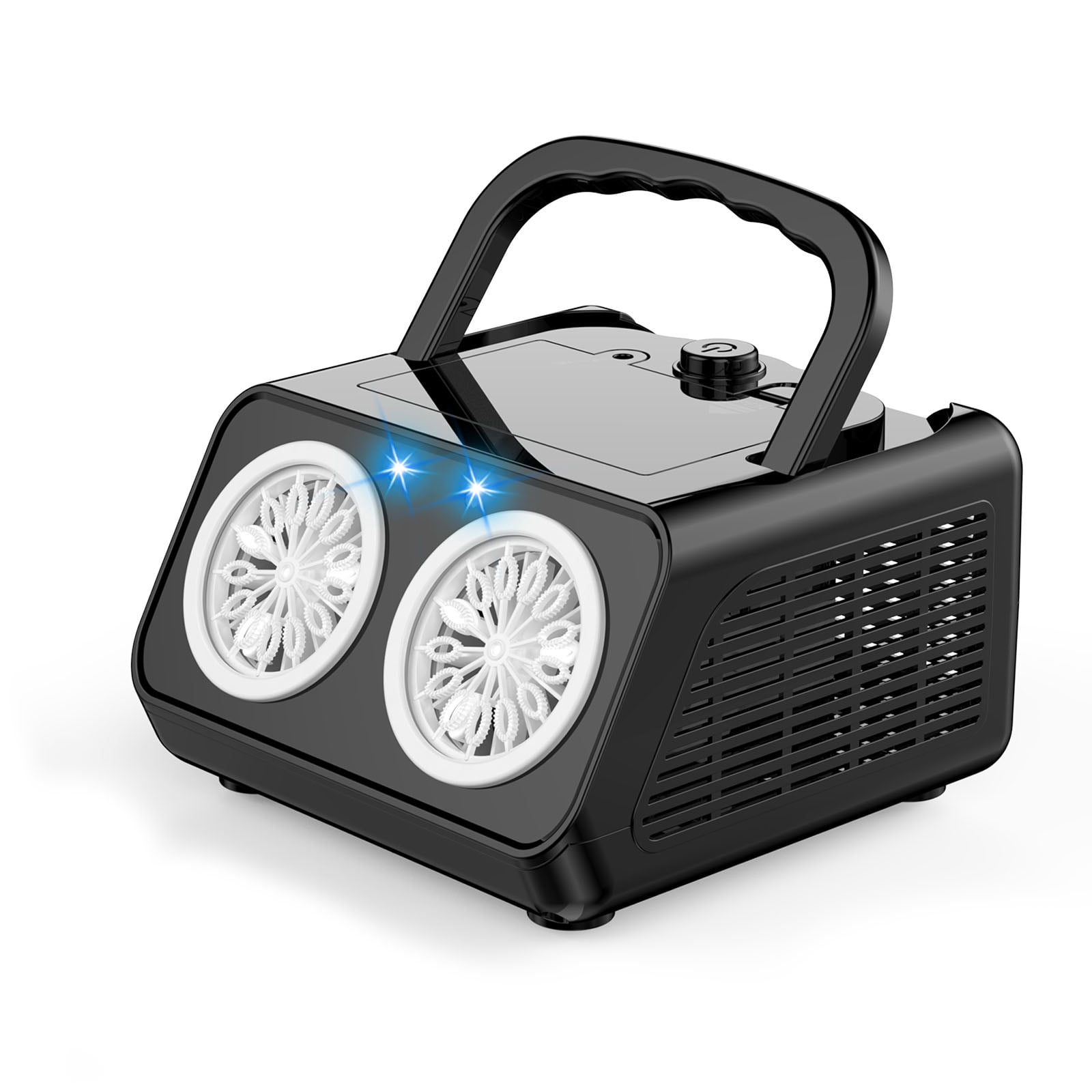 Automatic Bubble Machine, Bubble Blower with 2 Fans, Portable Bubble ...