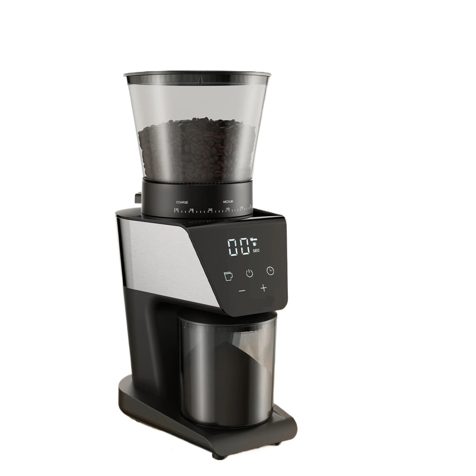 Automatic Burr Mill Electric Coffee Grinder With 30 Gears For Espresso ...