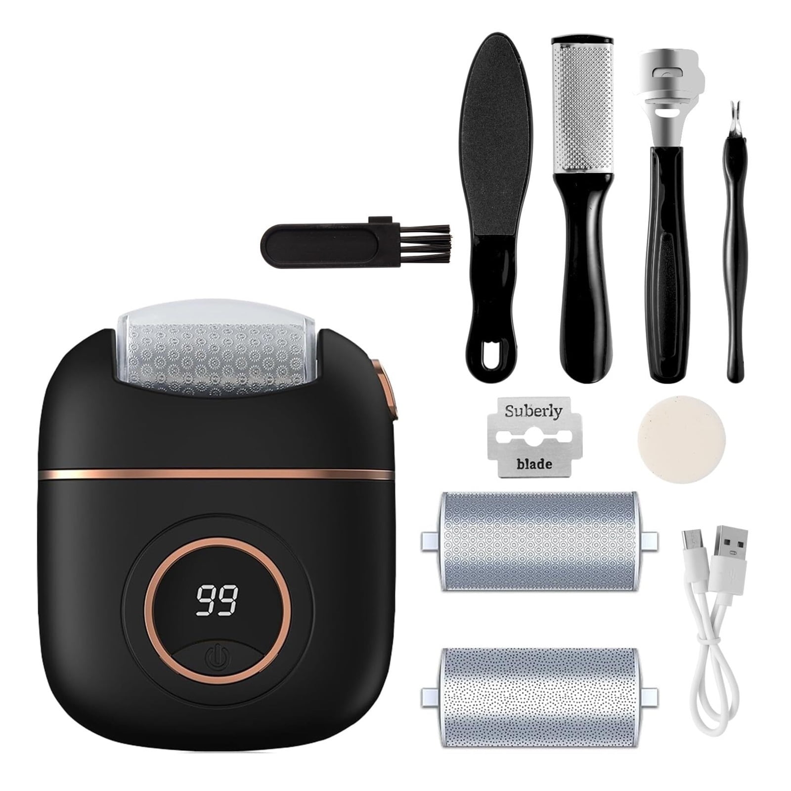 Automatic Callus Remover for Feet, Rechargeable,Electric Foot ...