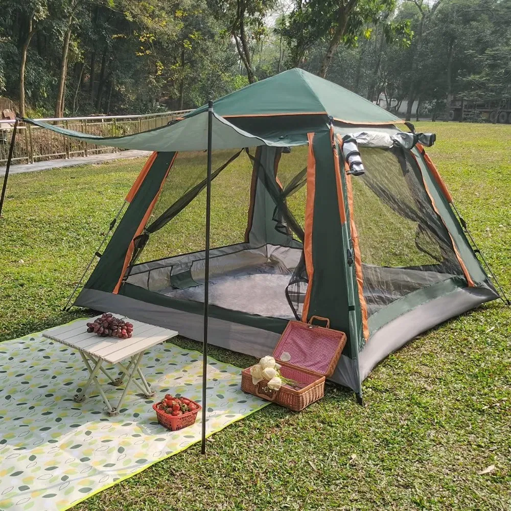 Automatic Camping Outdoor Pop-up Tent for Quick Opening Tent 2-3 Person ...