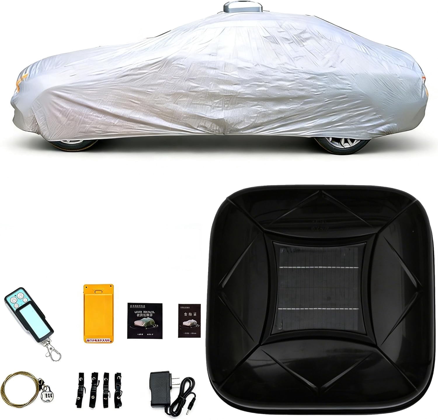 Automatic Car Cover with Remote Control for SUV Sedan, Waterproof All ...