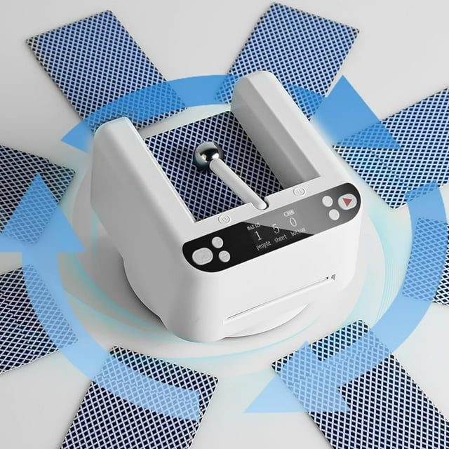Automatic Card Dealer Machine, 360° Rotating Playing Card Dealer ...