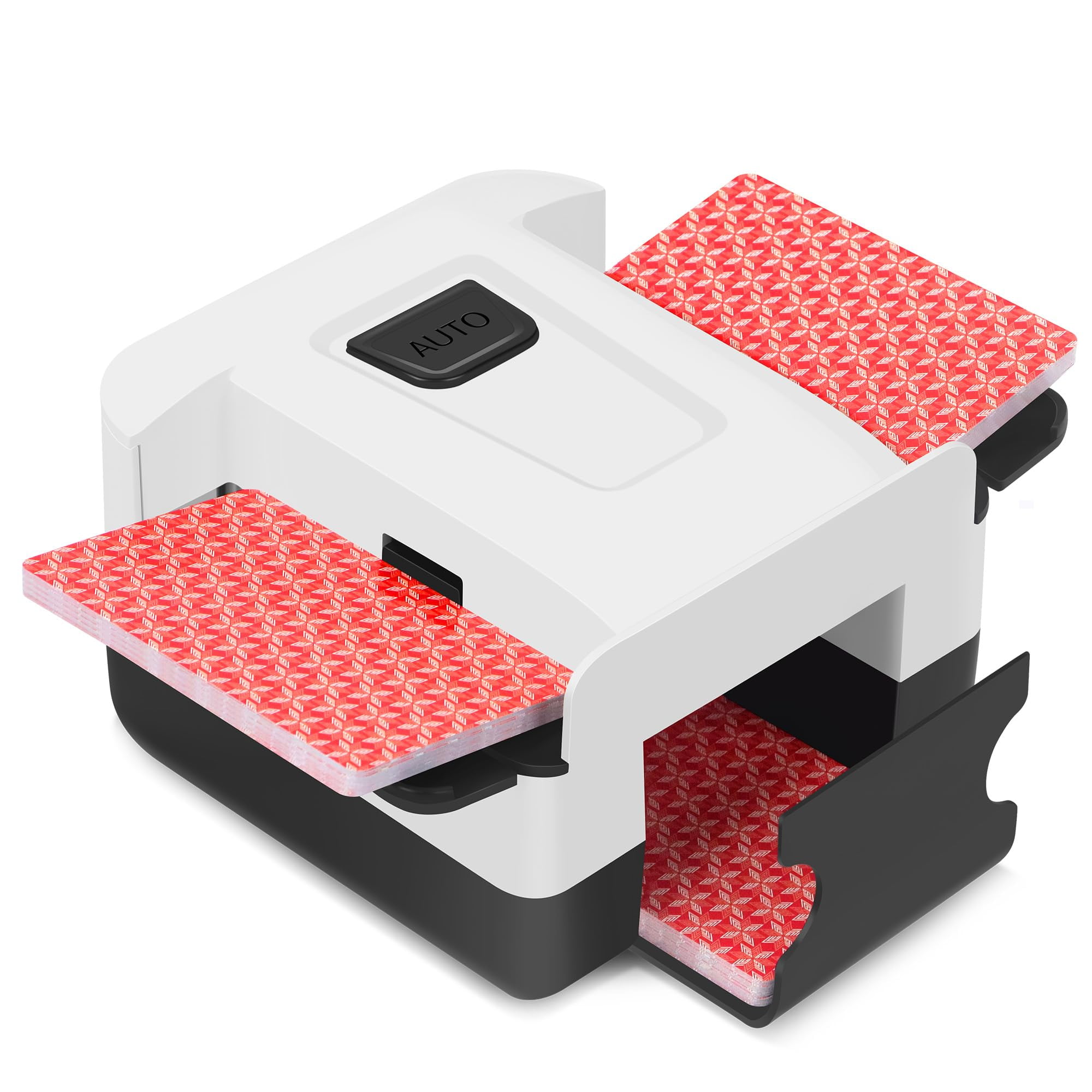 Automatic Card Shuffler, 1-2 Decks Card shuffler Machine Portable ...
