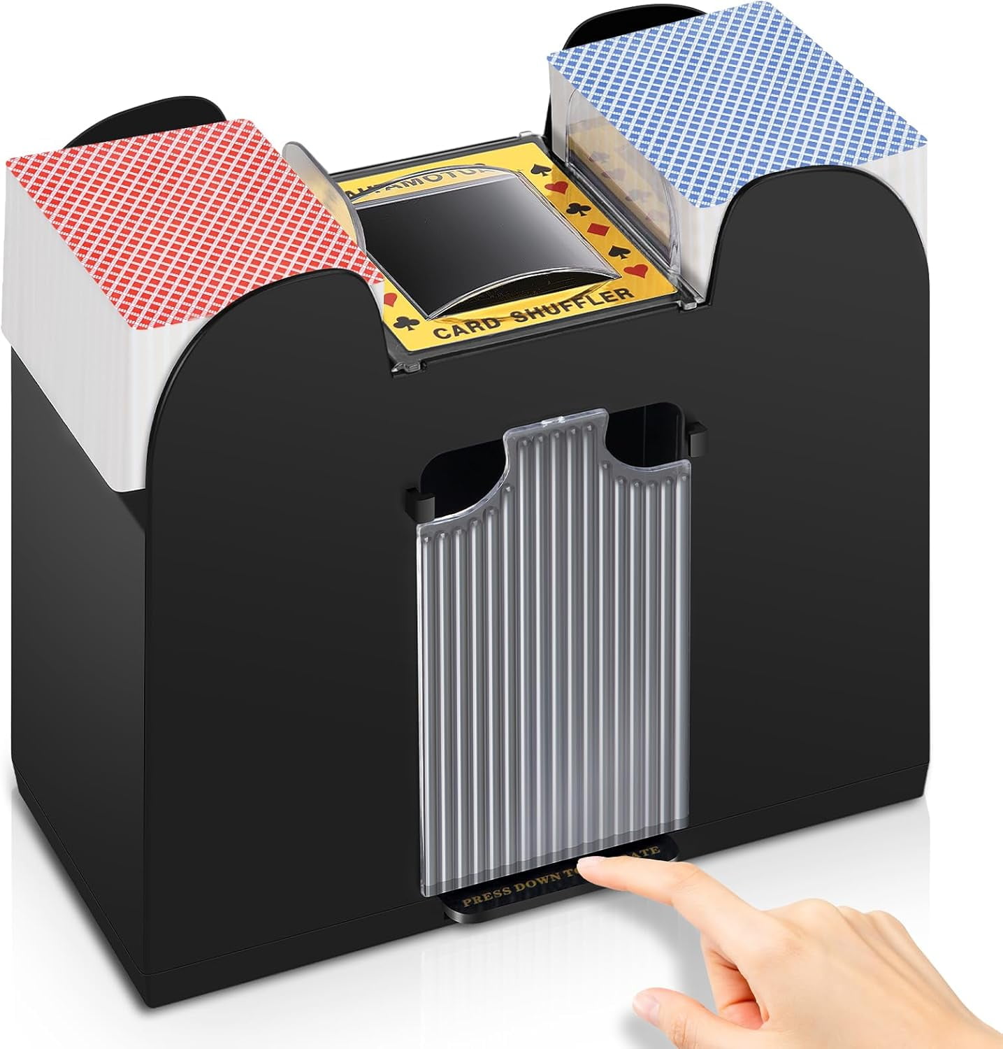 Automatic Card Shuffler, Electric UNO Poker Shuffler, Playing Card ...
