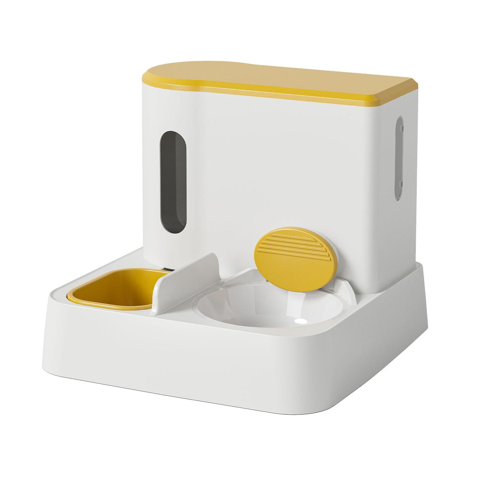 Automatic Cat Feeder Water Drinking Bowl Travels Pets Supplies Feeding ...