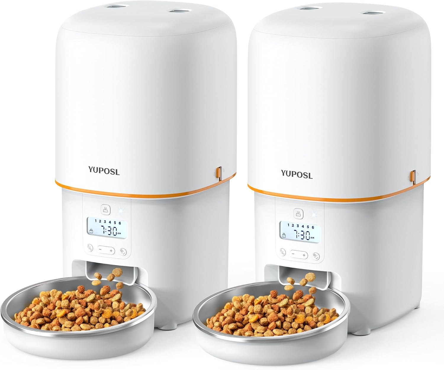 Automatic Cat Feeders - Cat Food Dispenser Easy to Use, Timed Automatic ...