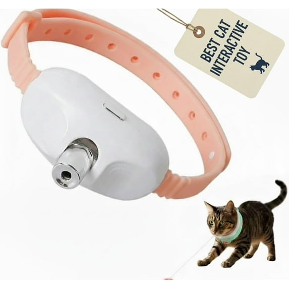 Automatic Cat Laser Collar – Smart Interactive Hands-Free Laser Toy to ...