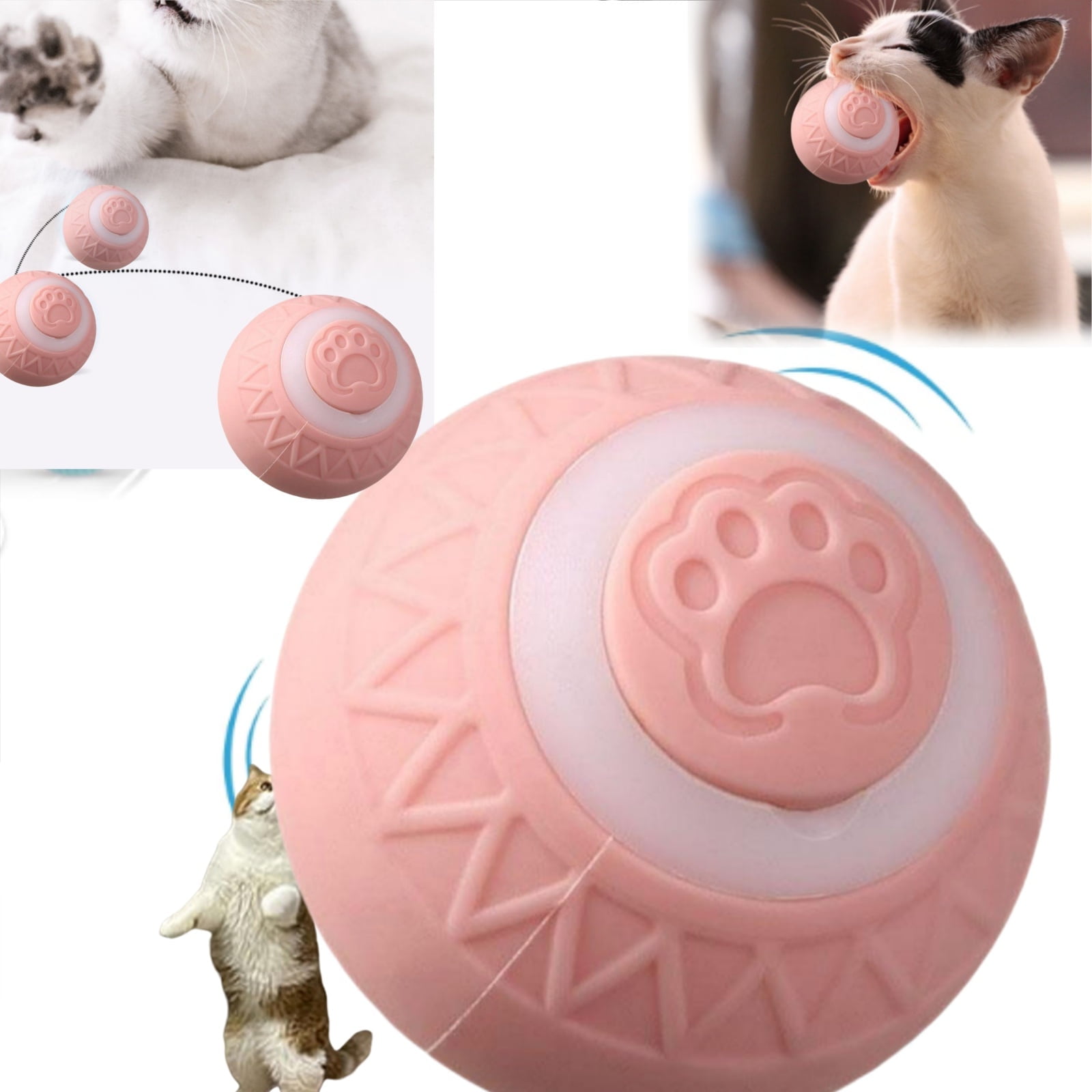 Automatic Cat Toy Interactive for Indoor, 3 in 1 Cat Interactive Cat ...