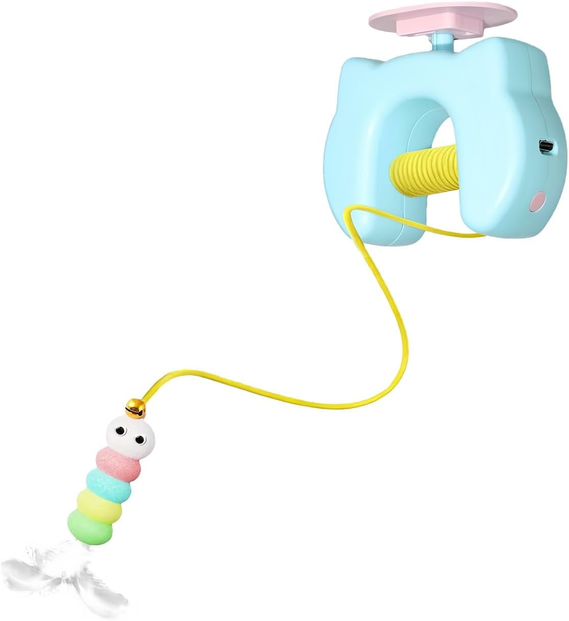 Automatic Cat ToyInteractive String Feather Toy，Electric Elevating Cats ...