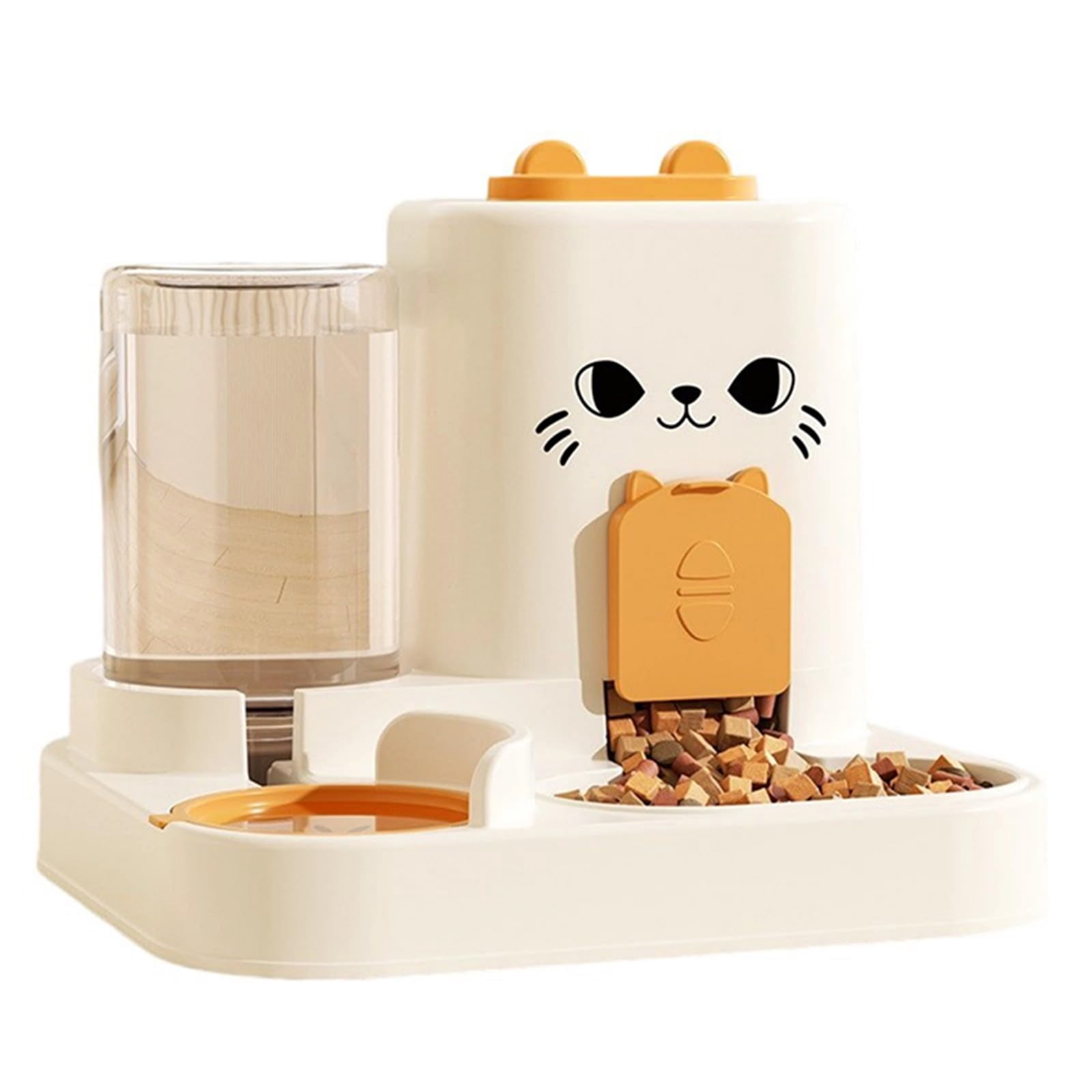 Automatic Cat Water Dispenser & Feeder Non-Spill Water Bowl Tip Design ...