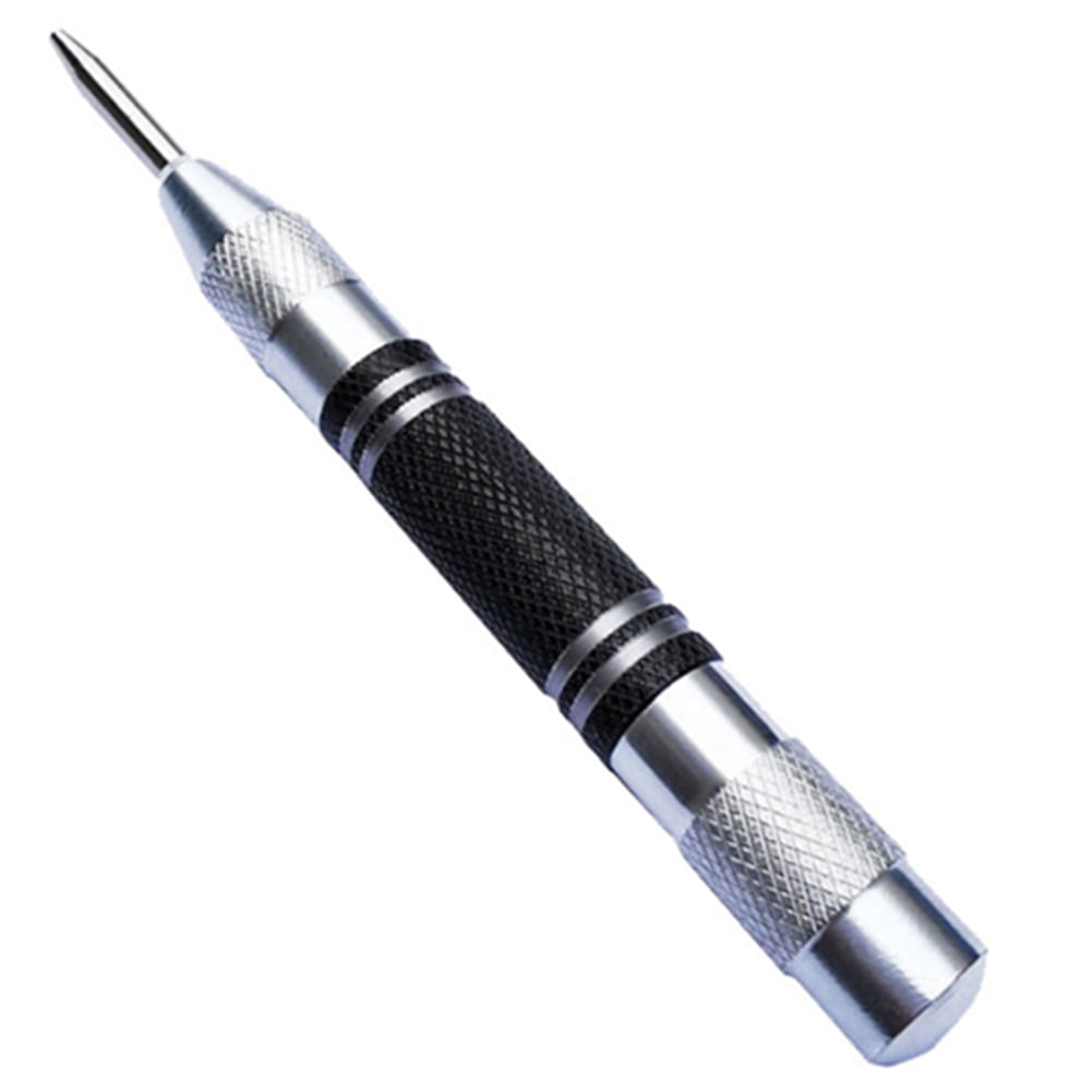 Automatic Center Punch Adjustable Spring-Loaded Metal Drilling Tool ...